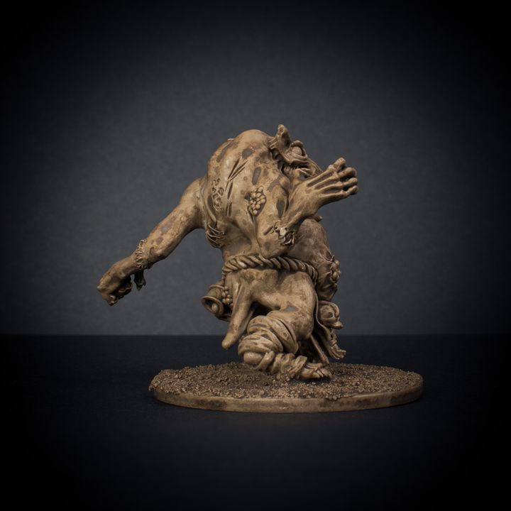 3D Printable Rat Ogre by Knucklebones Miniatures