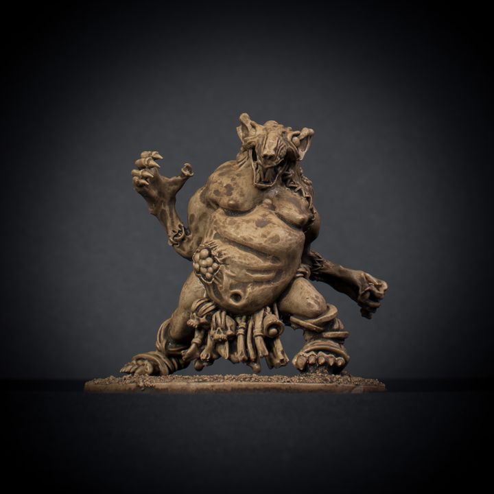 3D Printable Rat Ogre by Knucklebones Miniatures
