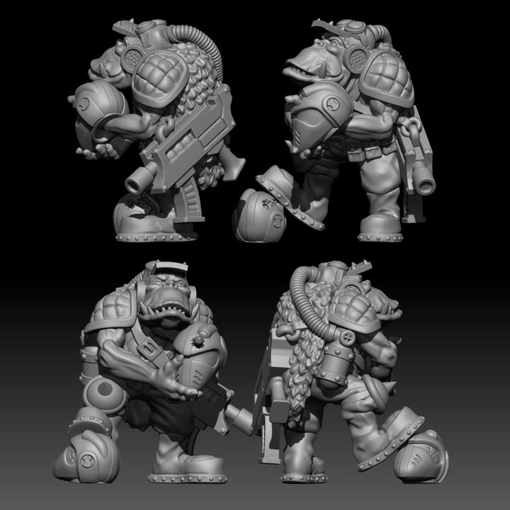 3D Printable Spoils of War by Trollet Miniatures
