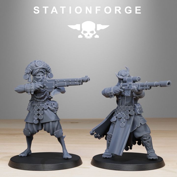 3D Printable Corrupted Guard Lechers by Station Forge