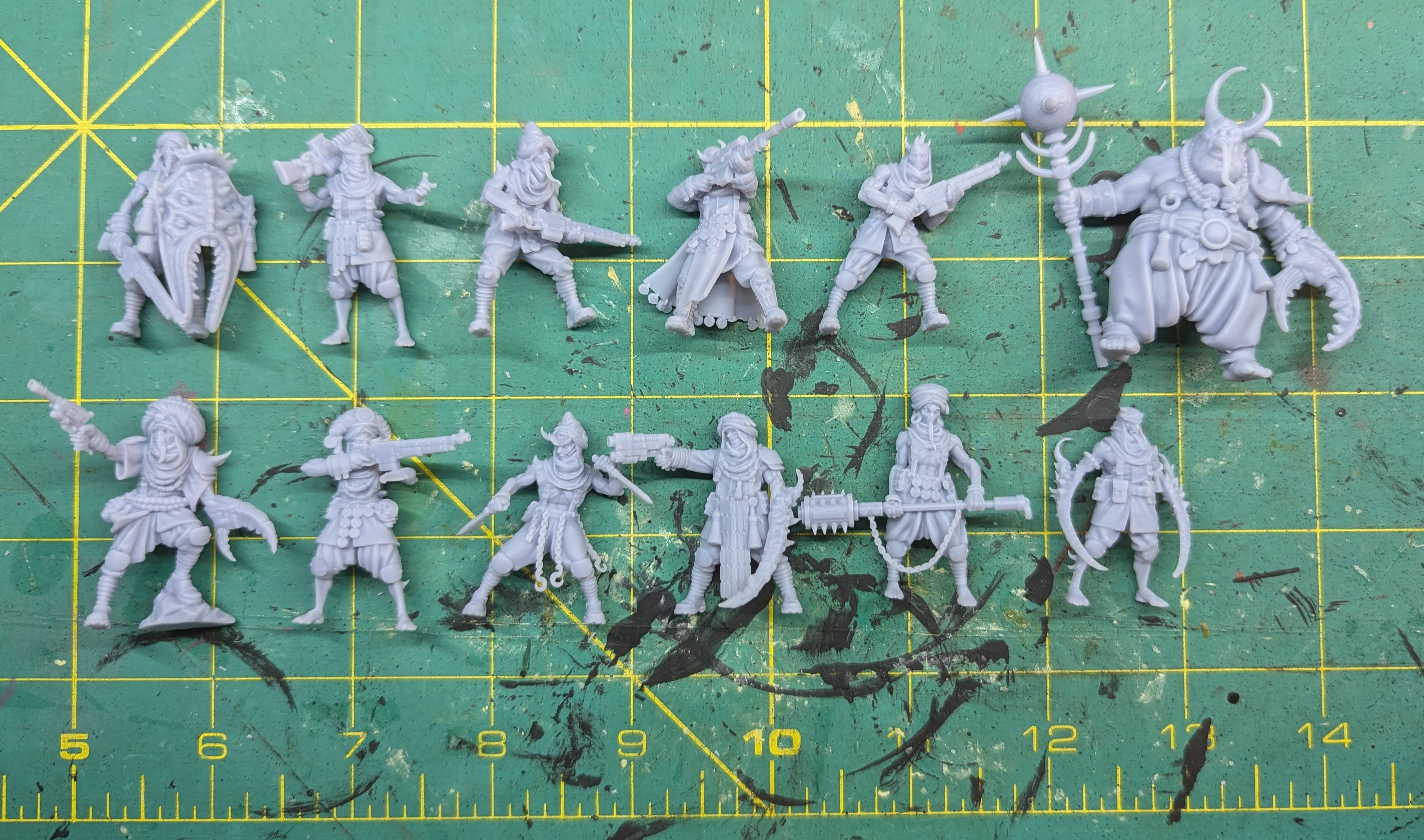 3D Printable Corrupted Guard Lechers by Station Forge