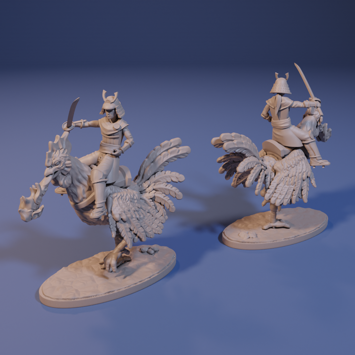 3D Printable Hojo - Basan Mount by Steam Tatsu