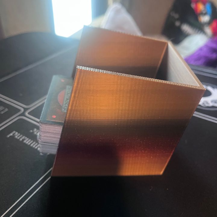 3D Printable MTG Library/Deck Holder by emily