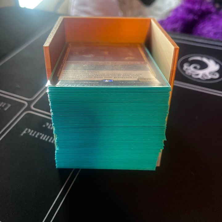 3D Printable MTG Library/Deck Holder by emily