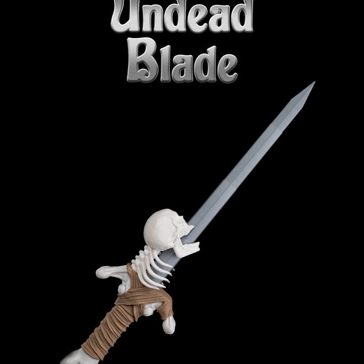 3D Printable Undead Blade by Stlflix