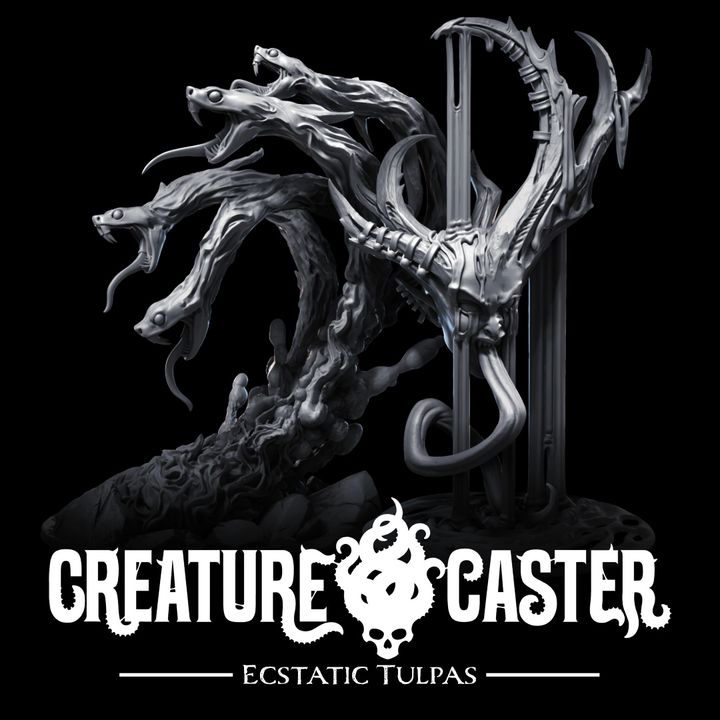 3D Printable Ecstatic Tulpas by Creature Caster