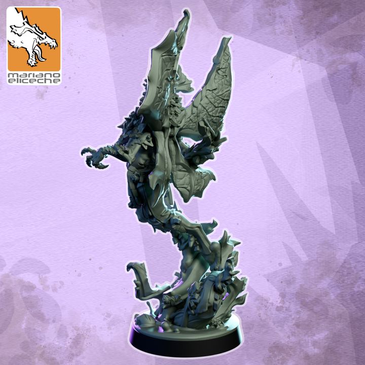 3D Printable The Forest Demon 32mm DnD 5E by MEniatures