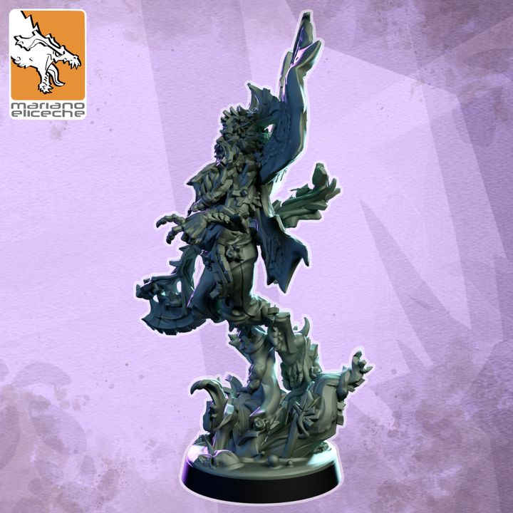 3D Printable The Forest Demon 32mm DnD 5E by MEniatures