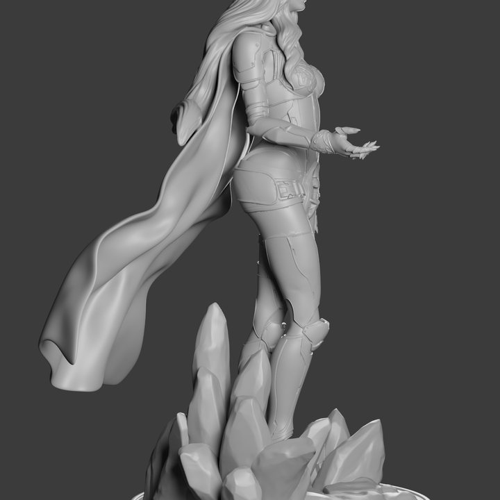 3D Printable Hannah - The Frozen Empress - Pre-supported STL - 170mm & 32mm (SFW & NSFW) by The ...