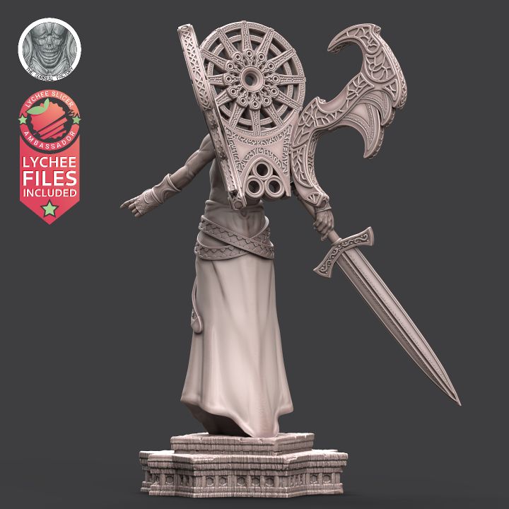 3D Printable Protector Angel by TheSurrealFactory
