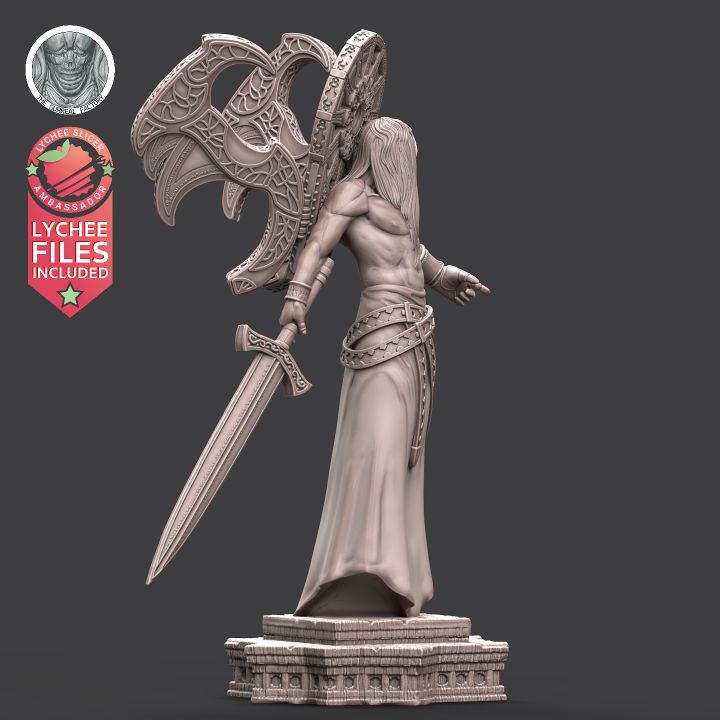 3D Printable Protector Angel by TheSurrealFactory