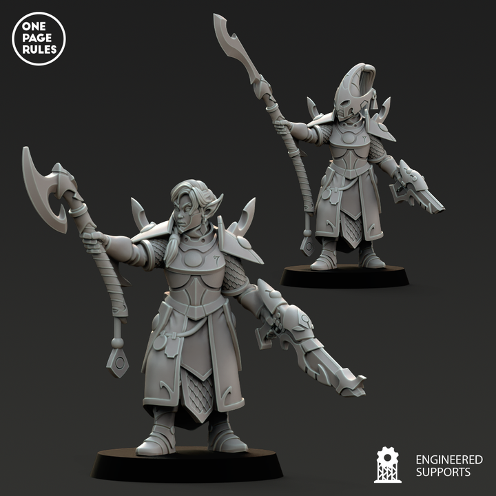 3D Printable High Elf Fleets - Army Bundle #1 by One Page Rules