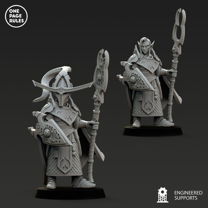 3D Printable High Elf Fleets - Army Bundle #2 by One Page Rules