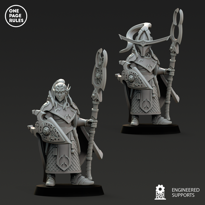 3D Printable High Elf Fleets - Army Bundle #2 by One Page Rules