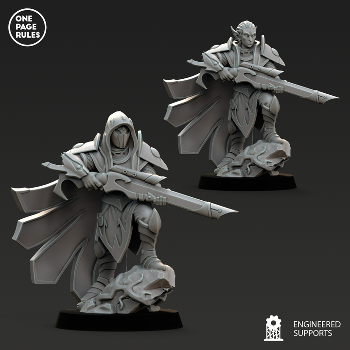 3D Printable High Elf Fleets - Army Bundle #2 by One Page Rules