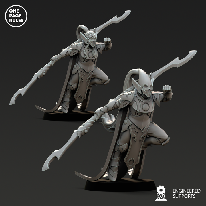 3D Printable High Elf Fleets - Army Bundle #2 by One Page Rules
