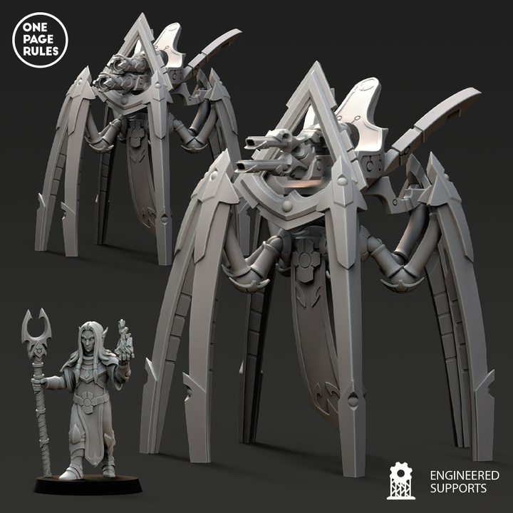 3D Printable High Elf Fleets - Army Bundle #2 by One Page Rules