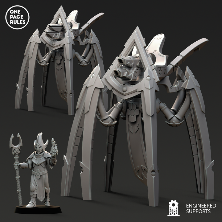 3D Printable High Elf Fleets - Army Bundle #2 by One Page Rules