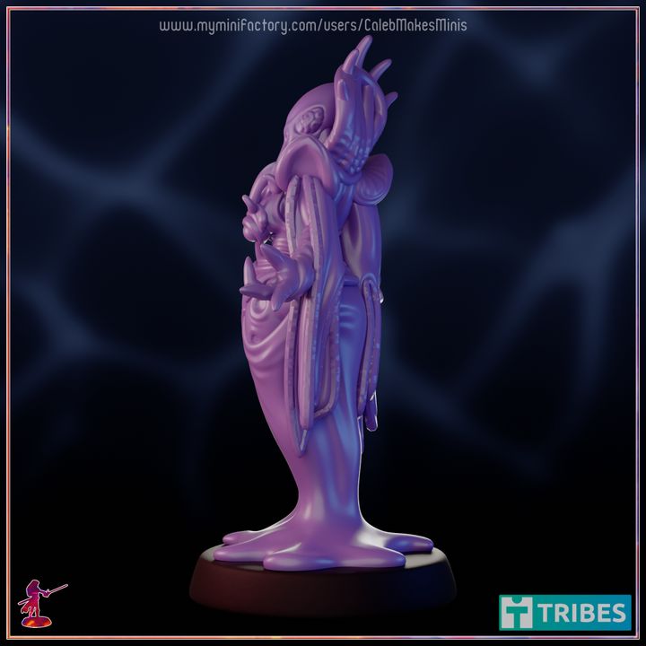 3D Printable (NSFW) Mind Flayer Mistress - Pinup [PRE-SUPPORTED] | Halloween Series (2024 ...