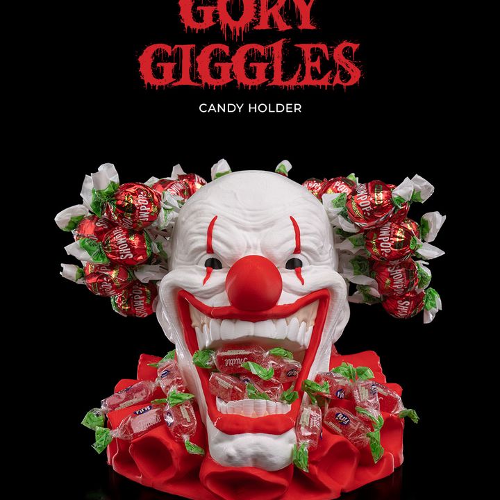 3D Printable Gory Giggles Candy Holder by Stlflix