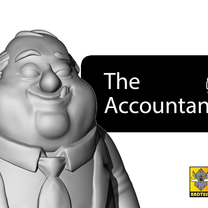 3D Printable The Accountant by BADTUSK GAME
