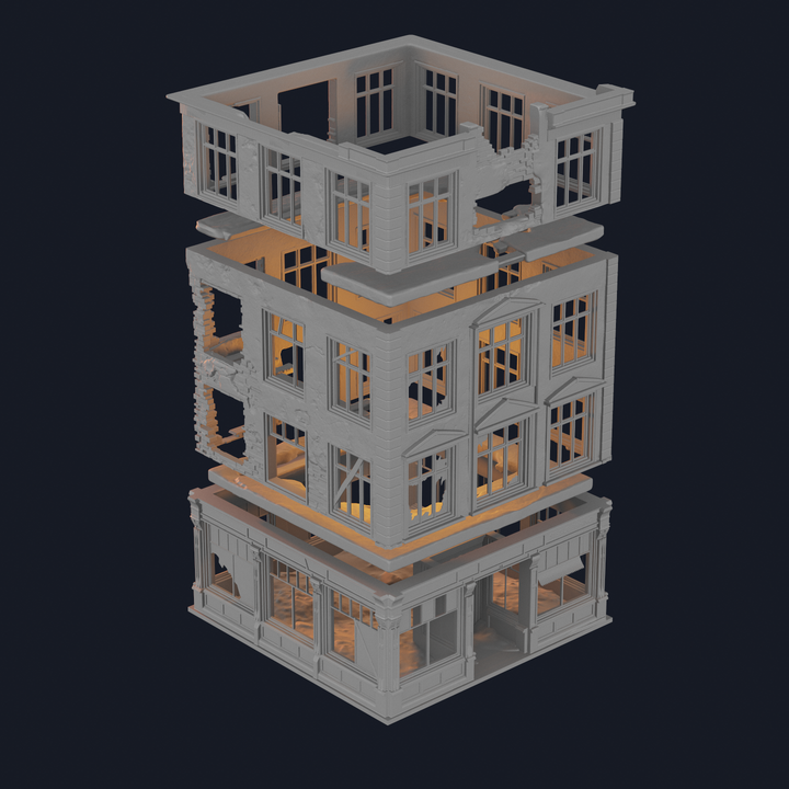 3D Printable Central Soviet Offices Building by ZBB EditionS