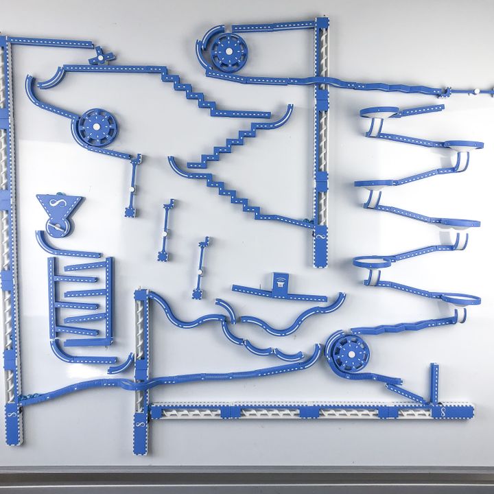 3D Printable Infinity Trax | Turing Edition | Modular Magnetic Marble ...