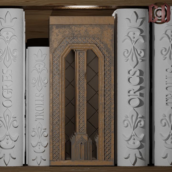 3D Printable Chambers_Dwarf Pillars by C2Dwellers