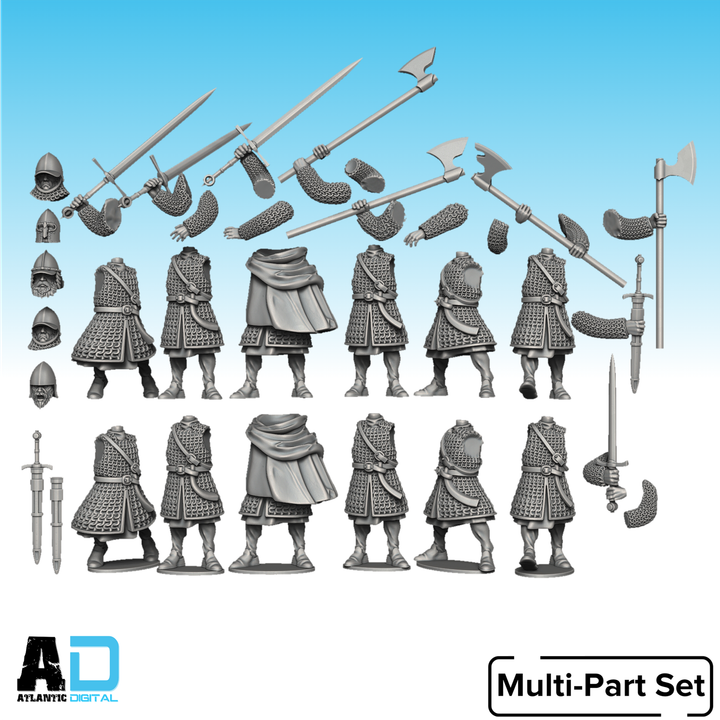 3D Printable Gallowglass by Wargames Atlantic