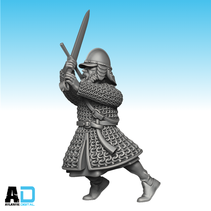 3D Printable Gallowglass by Wargames Atlantic