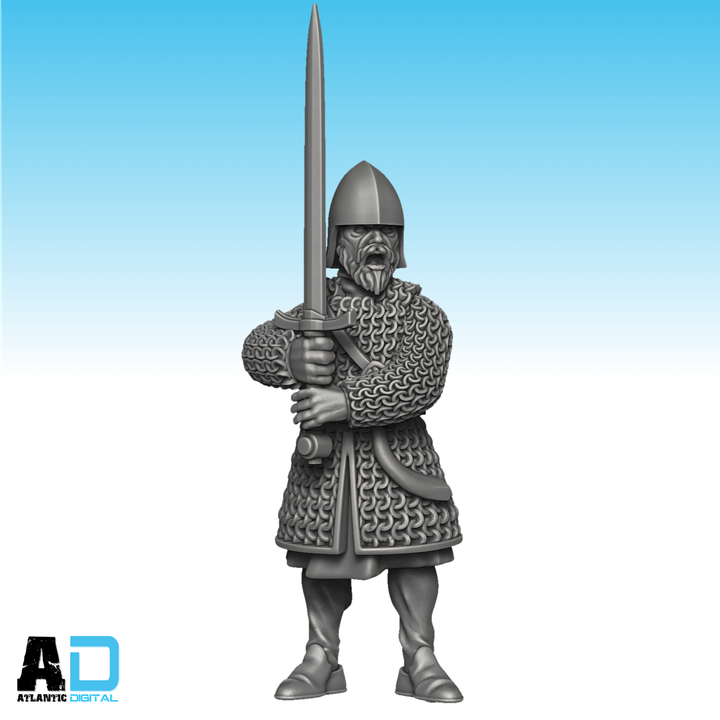 3D Printable Gallowglass by Wargames Atlantic