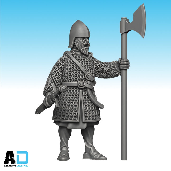 3D Printable Gallowglass by Wargames Atlantic