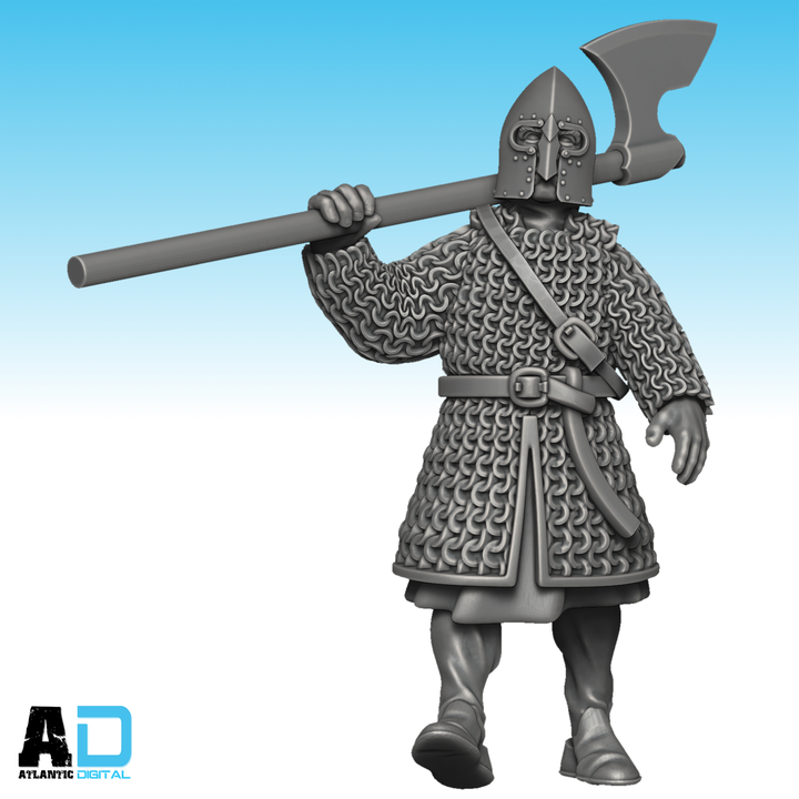 3D Printable Gallowglass by Wargames Atlantic