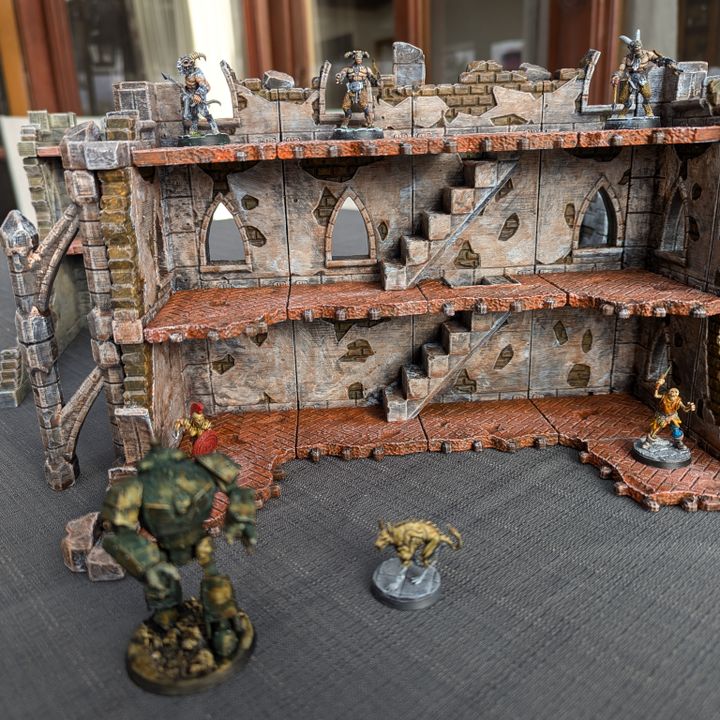 3D Printable Ruins of a Lost Empire - Complete Modular Fantasy Terrain ...