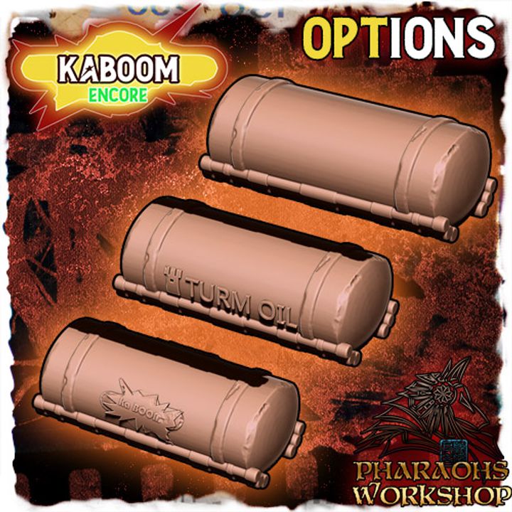 3D Printable Kaboom Gas Station - full project by Pharaoh's Workshop