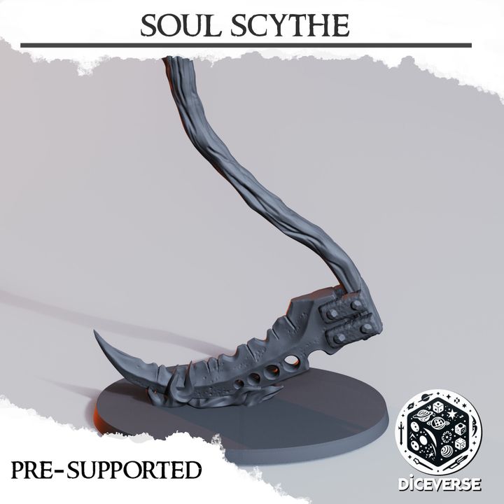 3D Printable Soul Scythe by Diceverse