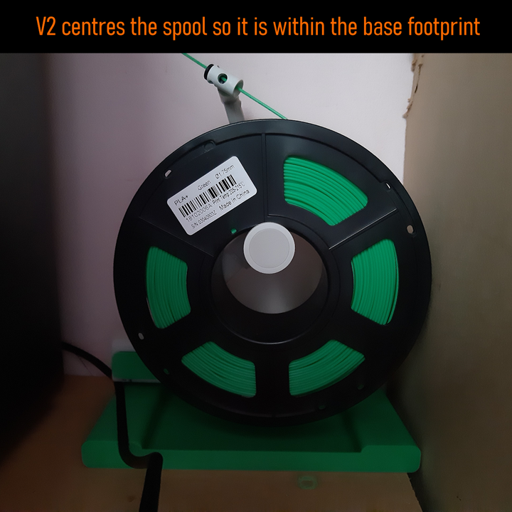 3D Printable The Bambu Lab External Spool Holder Stand. by Adam Freeman