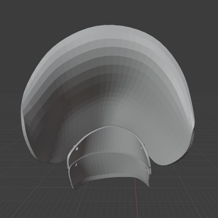 3D Printable Pauldrons (Shoulder armor) by Brian