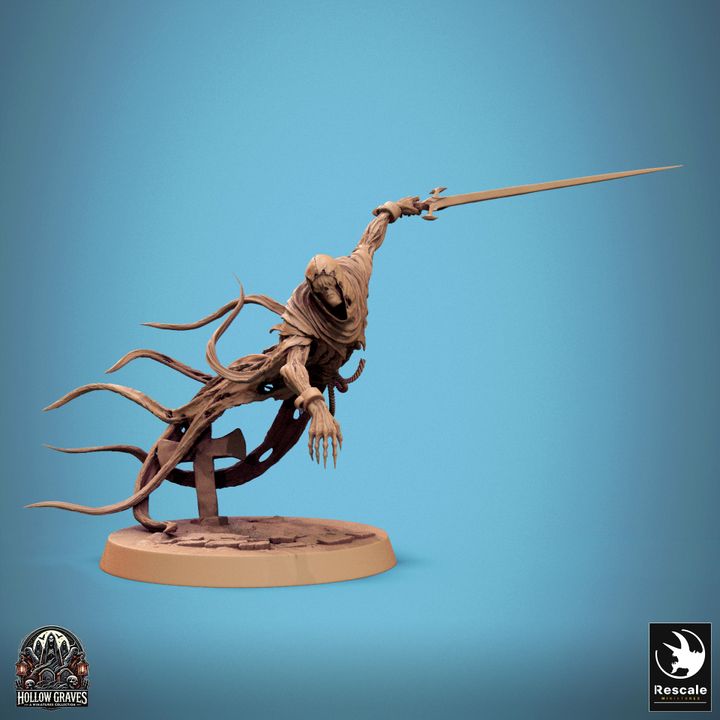 3D Printable Pack Death Ghost by Rescale Miniatures
