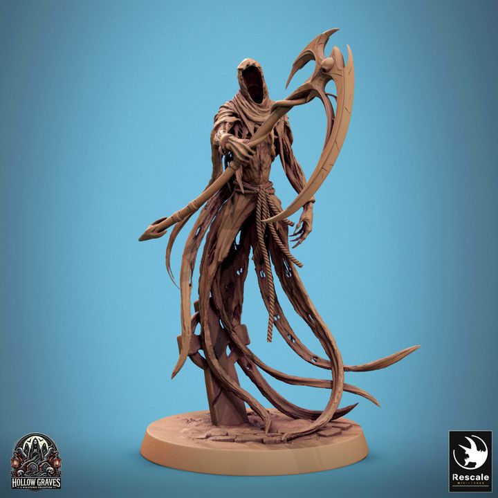 3D Printable Pack Death Ghost by Rescale Miniatures