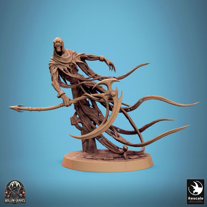 3D Printable Pack Death Ghost by Rescale Miniatures