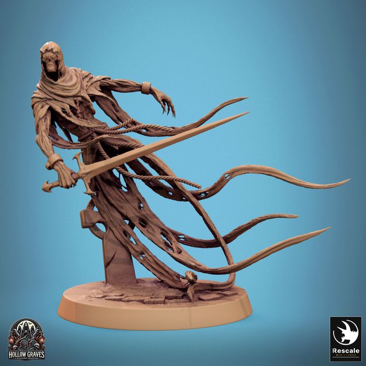 3D Printable Pack Death Ghost by Rescale Miniatures