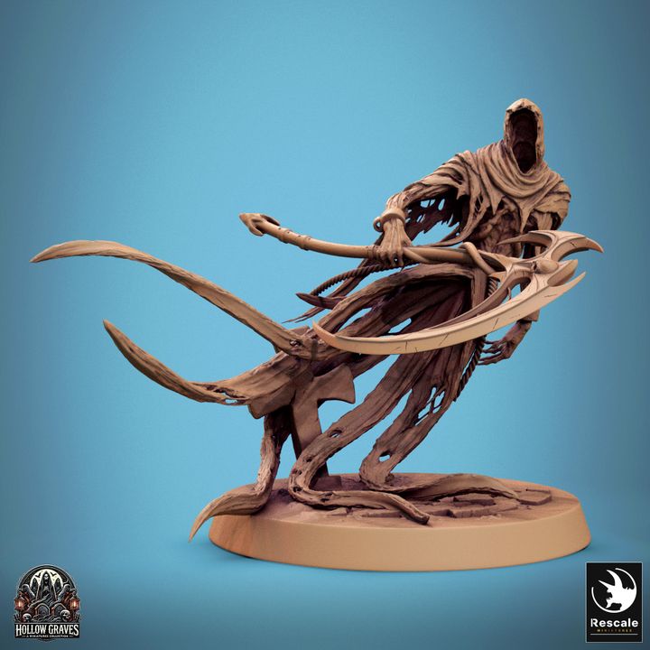3D Printable Pack Death Ghost by Rescale Miniatures