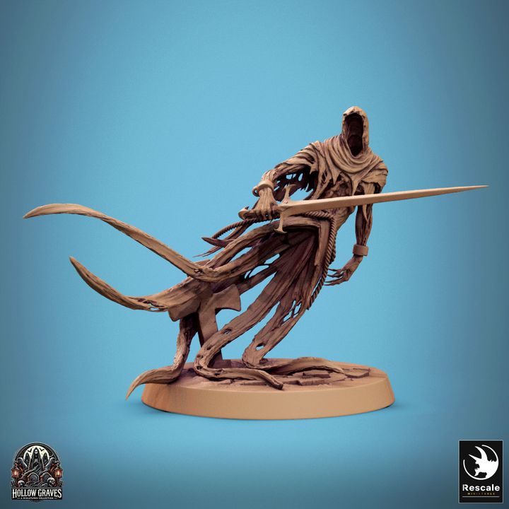3D Printable Pack Death Ghost by Rescale Miniatures