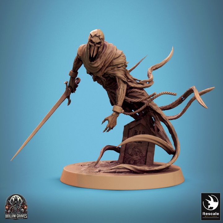 3D Printable Pack Masked Ghost by Rescale Miniatures