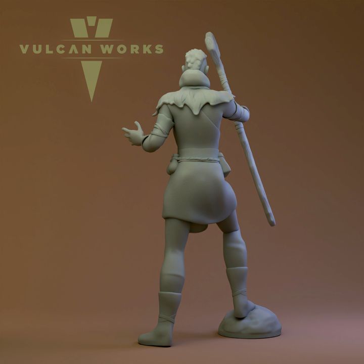 3D Printable Tolivar, Guardian of the Grove by VulcanWorks