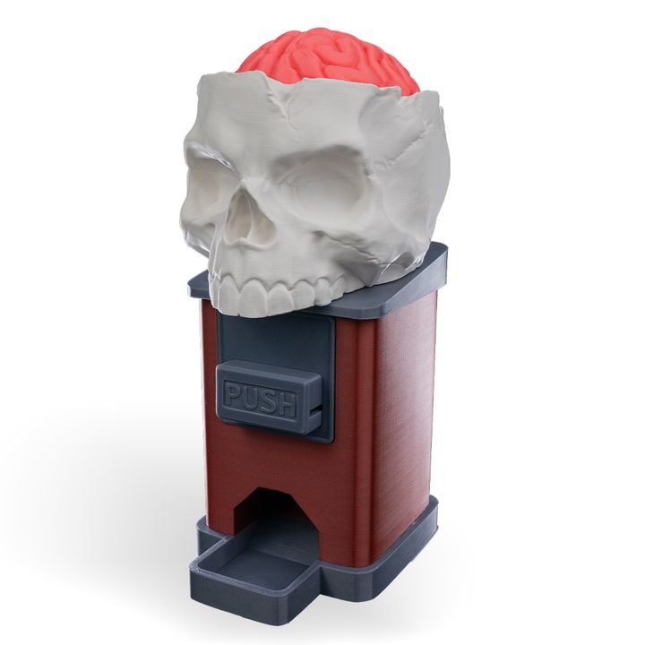 3D Printable Bone Appétit Candy Dispenser by Stlflix