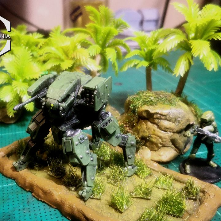 3D Printable Wendy Combat Drone (mech) by Rattapoom Kotchapong