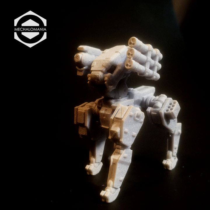 3D Printable Wendy Combat Drone (mech) by Rattapoom Kotchapong