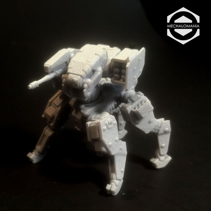 3D Printable Wendy Combat Drone (mech) by Rattapoom Kotchapong